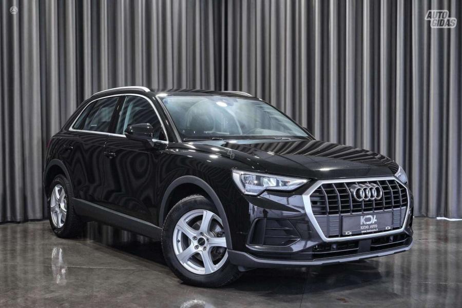 Black Audi Q3 2019 in Marijampole, with an engine capacity of 2.00 L and mileage of 270 thousand km for 16750 €, photo 1 on AUTOMOTO.COM.LV