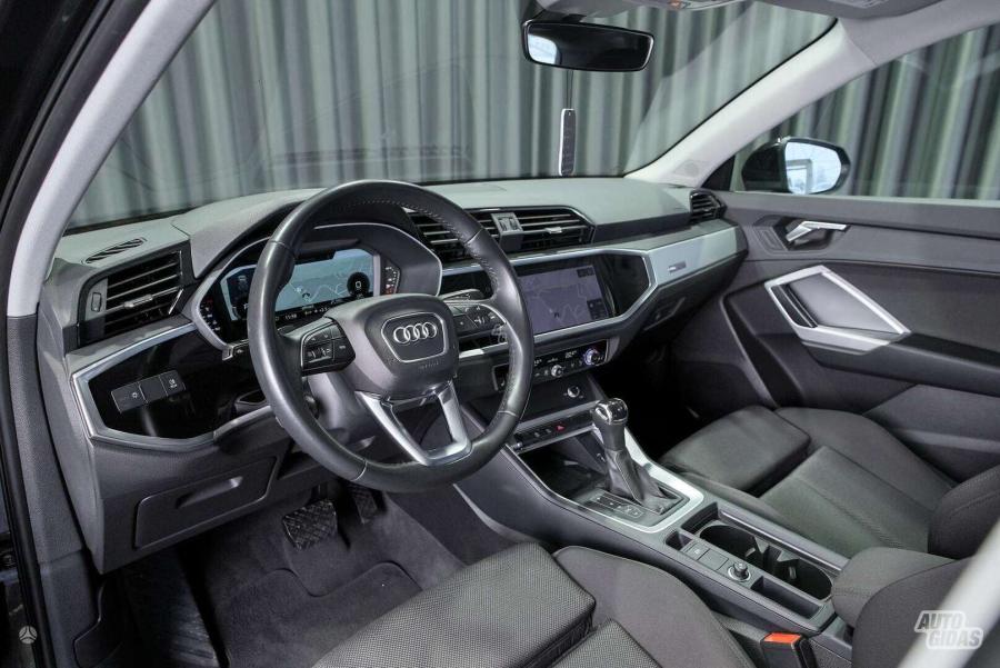 Black Audi Q3 2019 in Marijampole, with an engine capacity of 2.00 L and mileage of 270 thousand km for 16750 €, photo 25 on AUTOMOTO.COM.LV