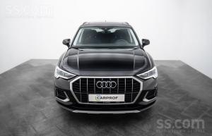 Black Audi Q3 2019 in Tallinn, with an engine capacity of 1.50 L and mileage of 128 thousand km for 19900 €, photo 3 on AUTOMOTO.COM.LV