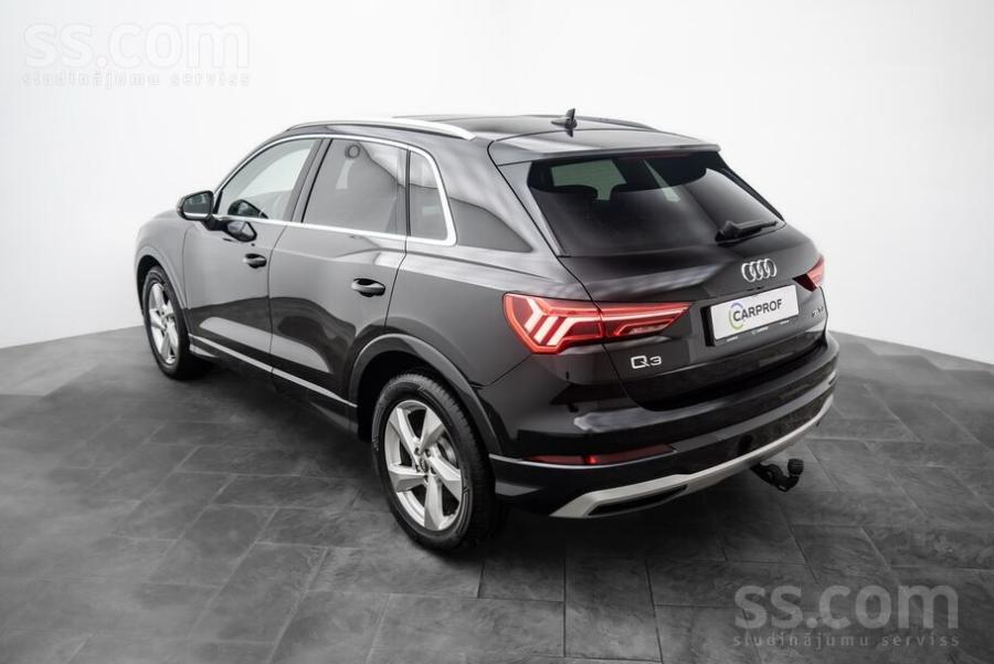 Black Audi Q3 2019 in Tallinn, with an engine capacity of 1.50 L and mileage of 128 thousand km for 19900 €, photo 7 on AUTOMOTO.COM.LV