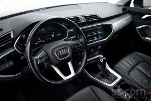 Black Audi Q3 2019 in Tallinn, with an engine capacity of 1.50 L and mileage of 128 thousand km for 19900 €, photo 8 on AUTOMOTO.COM.LV