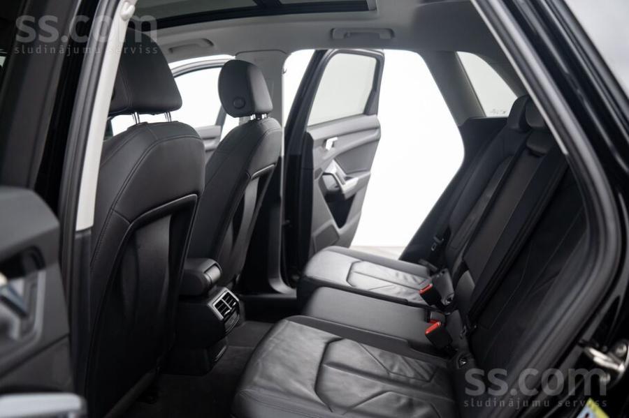 Black Audi Q3 2019 in Tallinn, with an engine capacity of 1.50 L and mileage of 128 thousand km for 19900 €, photo 10 on AUTOMOTO.COM.LV