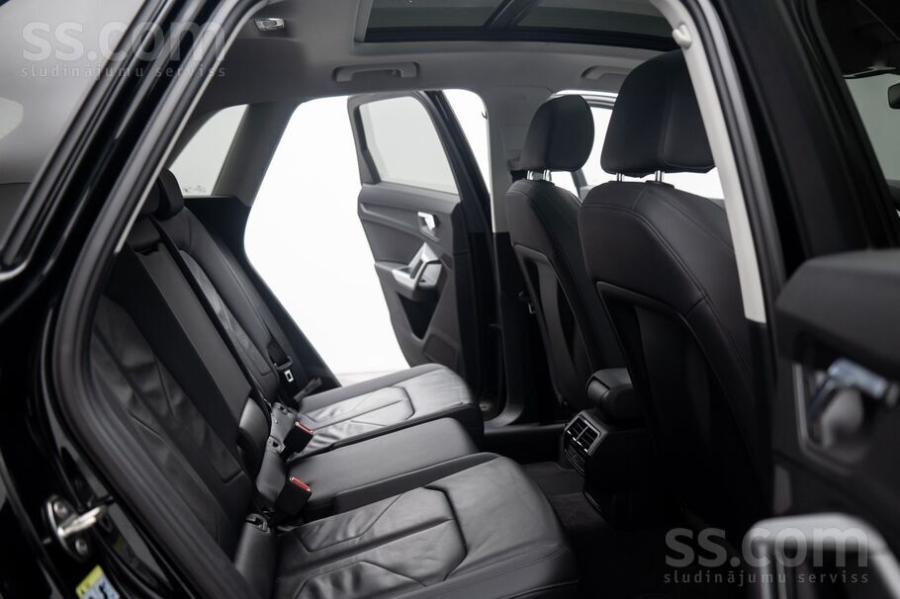 Black Audi Q3 2019 in Tallinn, with an engine capacity of 1.50 L and mileage of 128 thousand km for 19900 €, photo 11 on AUTOMOTO.COM.LV