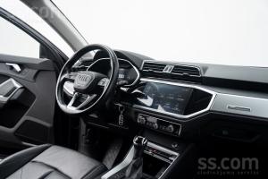 Black Audi Q3 2019 in Tallinn, with an engine capacity of 1.50 L and mileage of 128 thousand km for 19900 €, photo 13 on AUTOMOTO.COM.LV