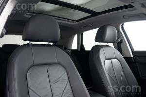Black Audi Q3 2019 in Tallinn, with an engine capacity of 1.50 L and mileage of 128 thousand km for 19900 €, photo 15 on AUTOMOTO.COM.LV