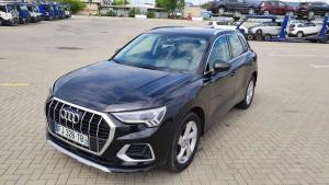 Black Audi Q3 2019 in Taurage, with an engine capacity of 1.50 L and mileage of 216 thousand km for 15800 €, photo  on AUTOMOTO.COM.LV