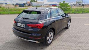 Black Audi Q3 2019 in Taurage, with an engine capacity of 1.50 L and mileage of 216 thousand km for 15800 €, photo 4 on AUTOMOTO.COM.LV