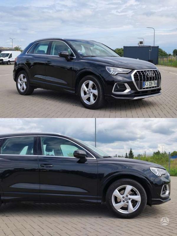 Black Audi Q3 2019 in Taurage, with an engine capacity of 1.50 L and mileage of 216 thousand km for 15800 €, photo 4 on AUTOMOTO.COM.LV