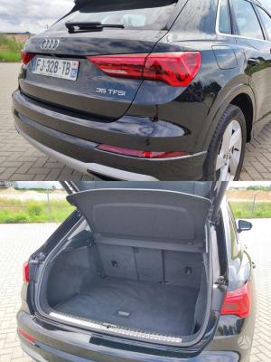 Black Audi Q3 2019 in Taurage, with an engine capacity of 1.50 L and mileage of 216 thousand km for 15800 €, photo 9 on AUTOMOTO.COM.LV