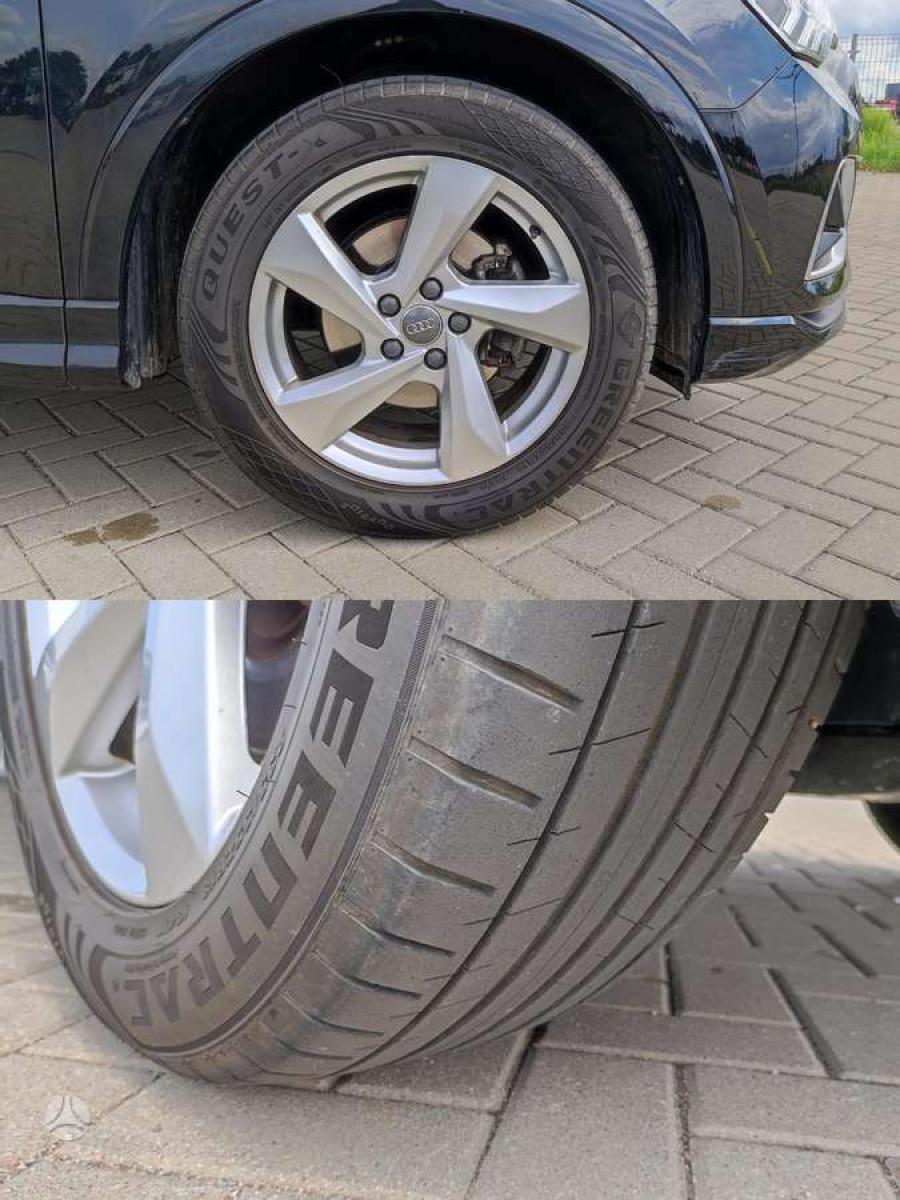 Black Audi Q3 2019 in Taurage, with an engine capacity of 1.50 L and mileage of 216 thousand km for 15800 €, photo 10 on AUTOMOTO.COM.LV