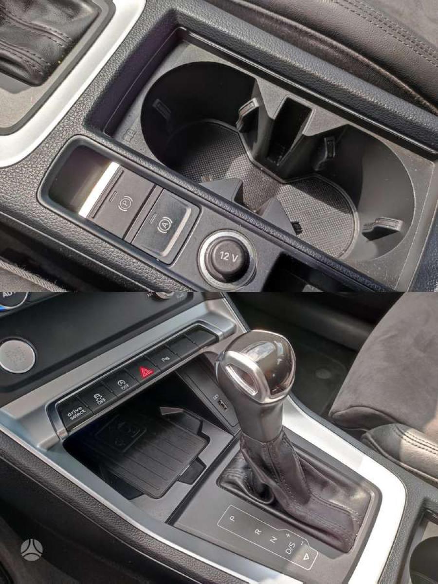 Black Audi Q3 2019 in Taurage, with an engine capacity of 1.50 L and mileage of 216 thousand km for 15800 €, photo 21 on AUTOMOTO.COM.LV