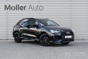 Black Audi Q3 2019 in Riga, with an engine capacity of 2.00 L and mileage of 103 thousand km for 26700 €, photo 3 on AUTOMOTO.COM.LV