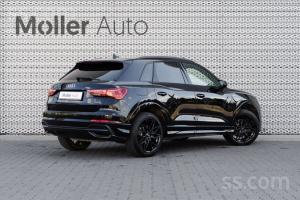 Black Audi Q3 2019 in Riga, with an engine capacity of 2.00 L and mileage of 103 thousand km for 26700 €, photo 5 on AUTOMOTO.COM.LV
