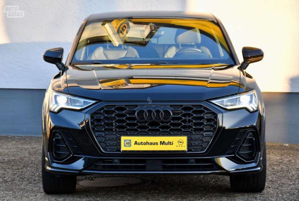 Black Audi Q3 2020 in Kaunas, with an engine capacity of 1.50 L and mileage of 98 thousand km for 33114 €, photo 2 on AUTOMOTO.COM.LV