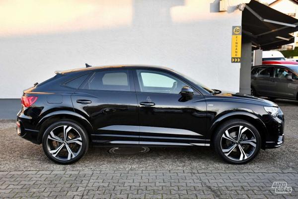 Black Audi Q3 2020 in Kaunas, with an engine capacity of 1.50 L and mileage of 98 thousand km for 33114 €, photo 6 on AUTOMOTO.COM.LV