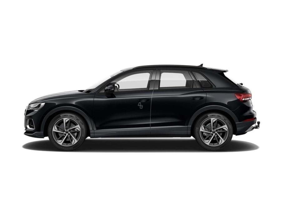 Black Audi Q3 2020 in Kaunas, with an engine capacity of 1.50 L and mileage of 56 thousand km for 31649 €, photo 7 on AUTOMOTO.COM.LV