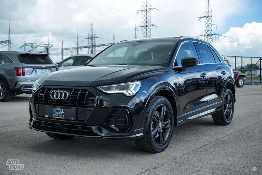 Black Audi Q3 2020 in Marijampole, with an engine capacity of 2.00 L and mileage of 65 thousand km for 24950 €, photo 6 on AUTOMOTO.COM.LV