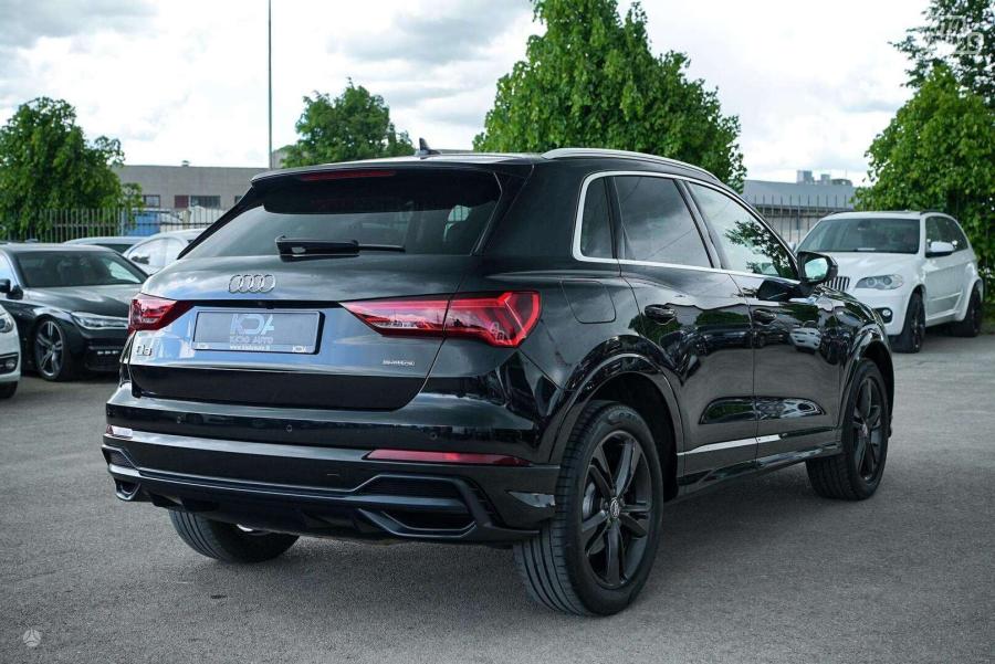 Black Audi Q3 2020 in Marijampole, with an engine capacity of 2.00 L and mileage of 65 thousand km for 24950 €, photo 13 on AUTOMOTO.COM.LV