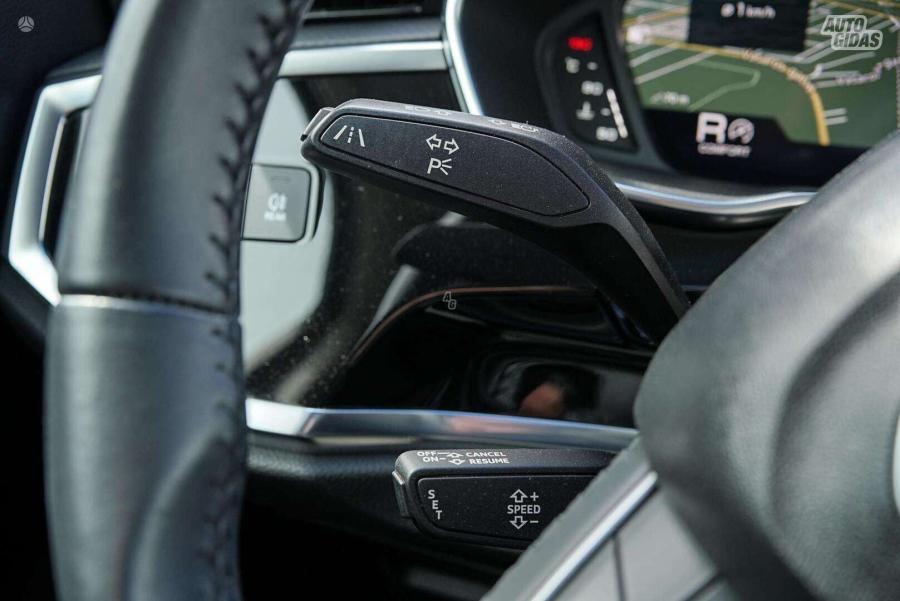 Black Audi Q3 2020 in Marijampole, with an engine capacity of 2.00 L and mileage of 65 thousand km for 24950 €, photo 24 on AUTOMOTO.COM.LV