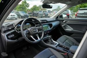 Black Audi Q3 2020 in Marijampole, with an engine capacity of 2.00 L and mileage of 65 thousand km for 24950 €, photo 27 on AUTOMOTO.COM.LV