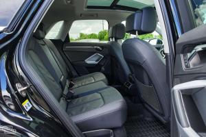 Black Audi Q3 2020 in Marijampole, with an engine capacity of 2.00 L and mileage of 65 thousand km for 24950 €, photo 36 on AUTOMOTO.COM.LV