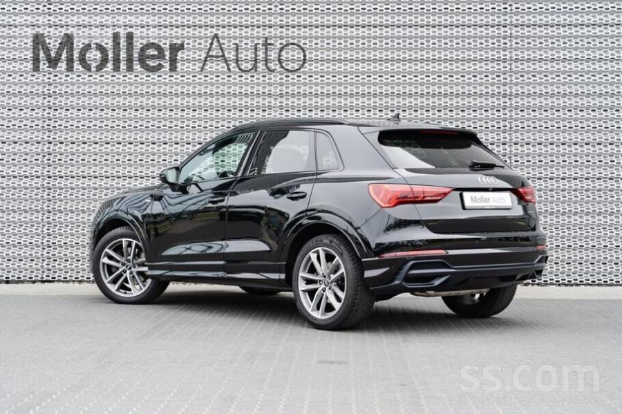 Melns Audi Q3 2020 Rīga, ar dzinēja tilpumu 2.00 L un nobraukumu 110 tūkst. km par 28150 €, foto 4 vietnē AUTOMOTO.COM.LV