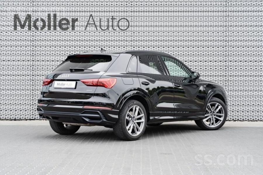 Melns Audi Q3 2020 Rīga, ar dzinēja tilpumu 2.00 L un nobraukumu 110 tūkst. km par 28150 €, foto 5 vietnē AUTOMOTO.COM.LV
