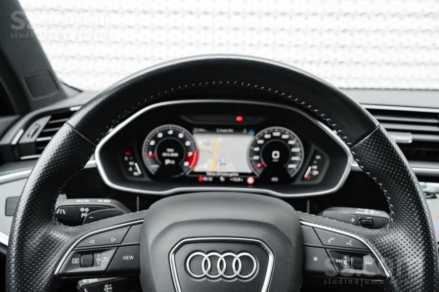 Melns Audi Q3 2020 Rīga, ar dzinēja tilpumu 2.00 L un nobraukumu 110 tūkst. km par 28150 €, foto 19 vietnē AUTOMOTO.COM.LV