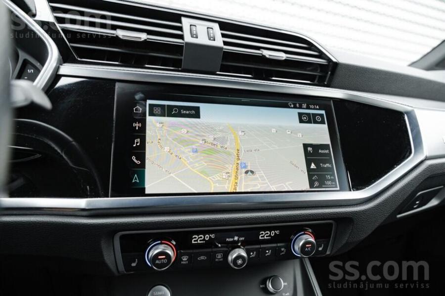 Melns Audi Q3 2020 Rīga, ar dzinēja tilpumu 2.00 L un nobraukumu 110 tūkst. km par 28150 €, foto 26 vietnē AUTOMOTO.COM.LV