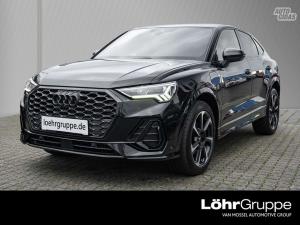 Melns Audi Q3 2021 Kauņa, ar dzinēja tilpumu 1.40 L un nobraukumu 64 tūkst. km par 32679 €, foto 1 vietnē AUTOMOTO.COM.LV