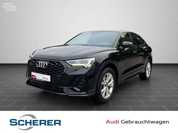 Black Audi Q3 2021 in Kaunas, with an engine capacity of 2.00 L and mileage of 71 thousand km for 33209 €, photo 1 on AUTOMOTO.COM.LV