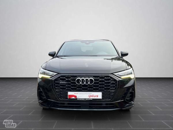Black Audi Q3 2021 in Kaunas, with an engine capacity of 2.00 L and mileage of 71 thousand km for 33209 €, photo 6 on AUTOMOTO.COM.LV