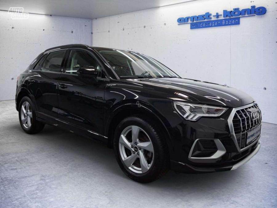 Black Audi Q3 2021 in Kaunas, with an engine capacity of 1.50 L and mileage of 66 thousand km for 32690 €, photo 2 on AUTOMOTO.COM.LV