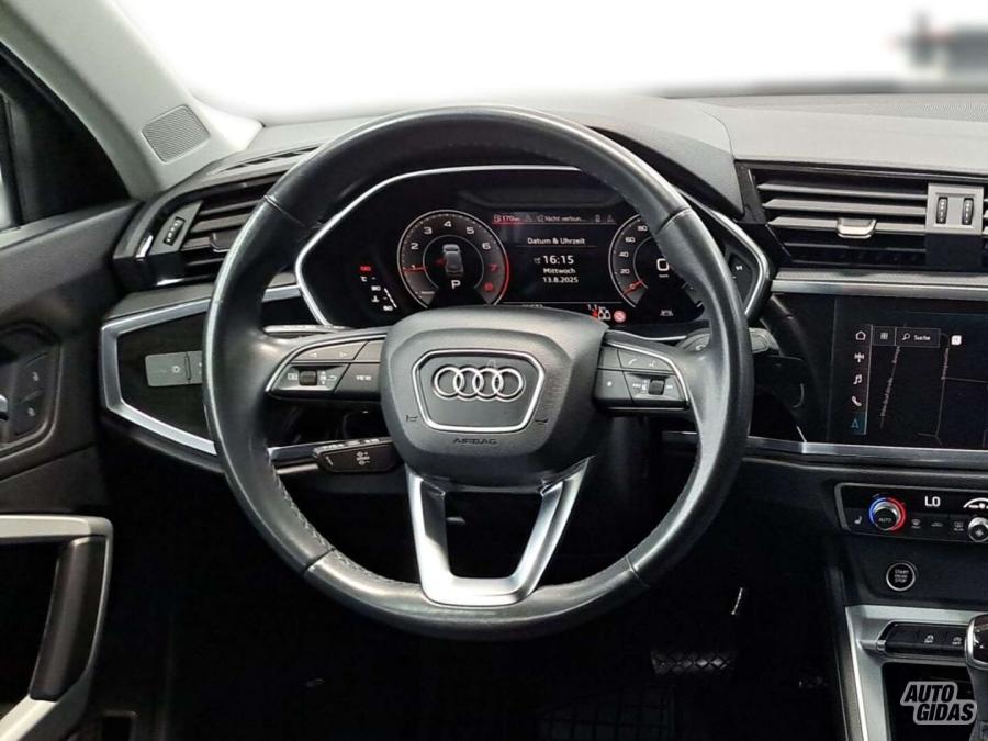 Black Audi Q3 2021 in Kaunas, with an engine capacity of 1.50 L and mileage of 66 thousand km for 32690 €, photo 14 on AUTOMOTO.COM.LV