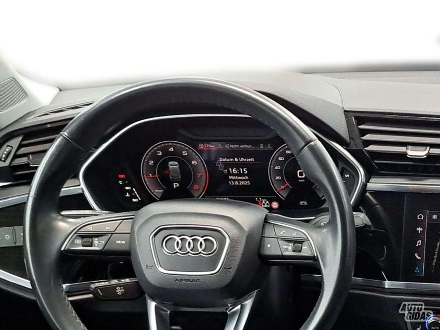 Black Audi Q3 2021 in Kaunas, with an engine capacity of 1.50 L and mileage of 66 thousand km for 32690 €, photo 15 on AUTOMOTO.COM.LV
