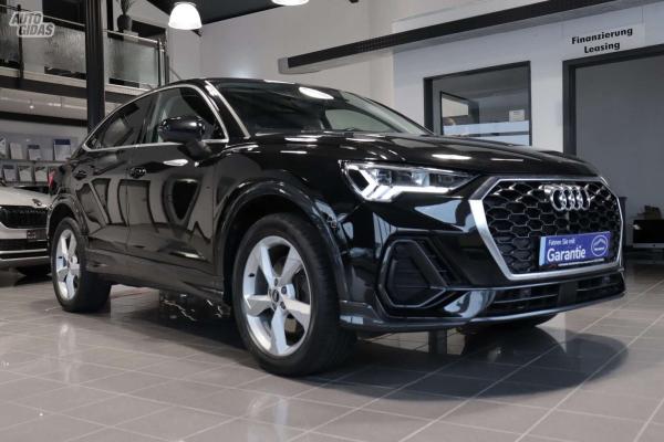 Black Audi Q3 2021 in Kaunas, with an engine capacity of 1.40 L and mileage of 66 thousand km for 28477 €, photo 4 on AUTOMOTO.COM.LV