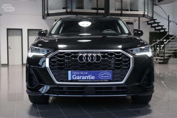 Black Audi Q3 2021 in Kaunas, with an engine capacity of 1.40 L and mileage of 66 thousand km for 28477 €, photo 6 on AUTOMOTO.COM.LV