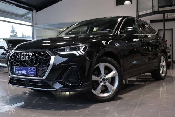 Black Audi Q3 2021 in Kaunas, with an engine capacity of 1.40 L and mileage of 66 thousand km for 28477 €, photo 8 on AUTOMOTO.COM.LV