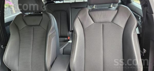 Black Audi Q3 2021 in Riga, with an engine capacity of 2.00 L and mileage of 0 thousand km for 28000 €, photo 7 on AUTOMOTO.COM.LV