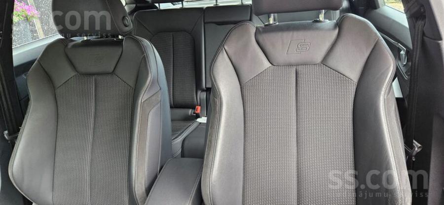 Black Audi Q3 2021 in Riga, with an engine capacity of 2.00 L and mileage of 0 thousand km for 28000 €, photo 8 on AUTOMOTO.COM.LV