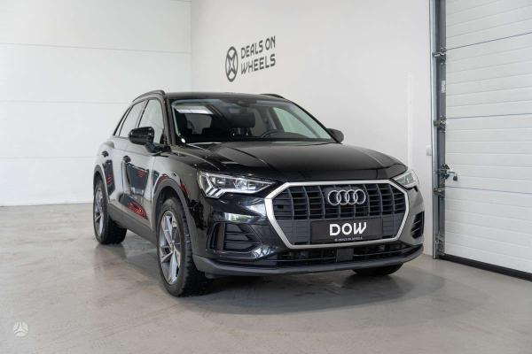 Black Audi Q3 2021 in Vilnius, with an engine capacity of 1.40 L and mileage of 231 thousand km for 19900 €, photo 1 on AUTOMOTO.COM.LV