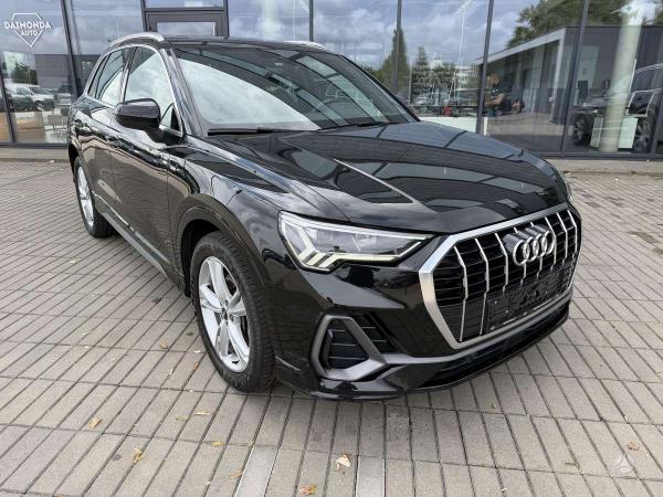 Melns Audi Q3 2021 Kauņa, ar dzinēja tilpumu 1.40 L un nobraukumu 185 tūkst. km par 21900 €, foto 2 vietnē AUTOMOTO.COM.LV