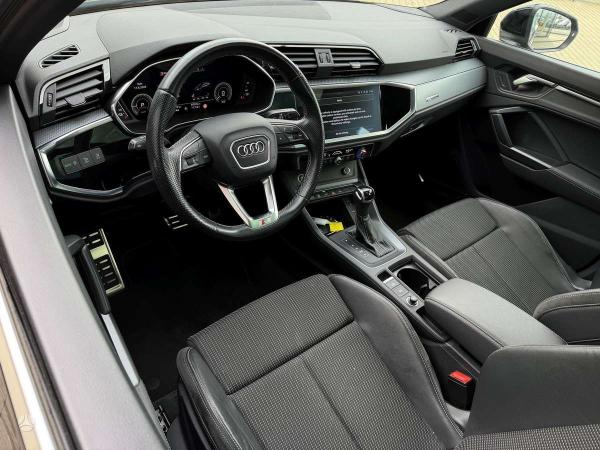 Melns Audi Q3 2021 Kauņa, ar dzinēja tilpumu 1.40 L un nobraukumu 185 tūkst. km par 21900 €, foto 8 vietnē AUTOMOTO.COM.LV