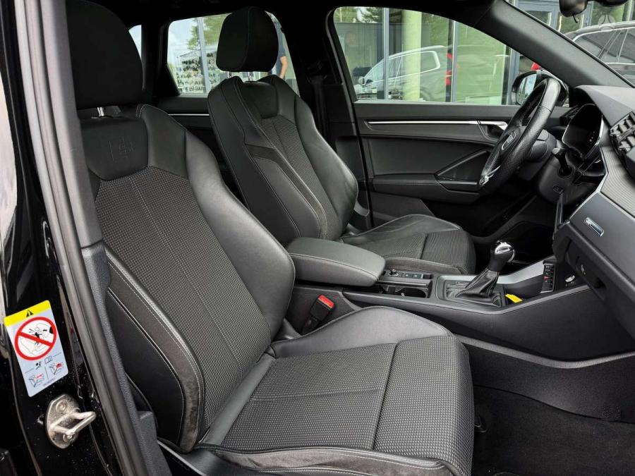 Melns Audi Q3 2021 Kauņa, ar dzinēja tilpumu 1.40 L un nobraukumu 185 tūkst. km par 21900 €, foto 13 vietnē AUTOMOTO.COM.LV