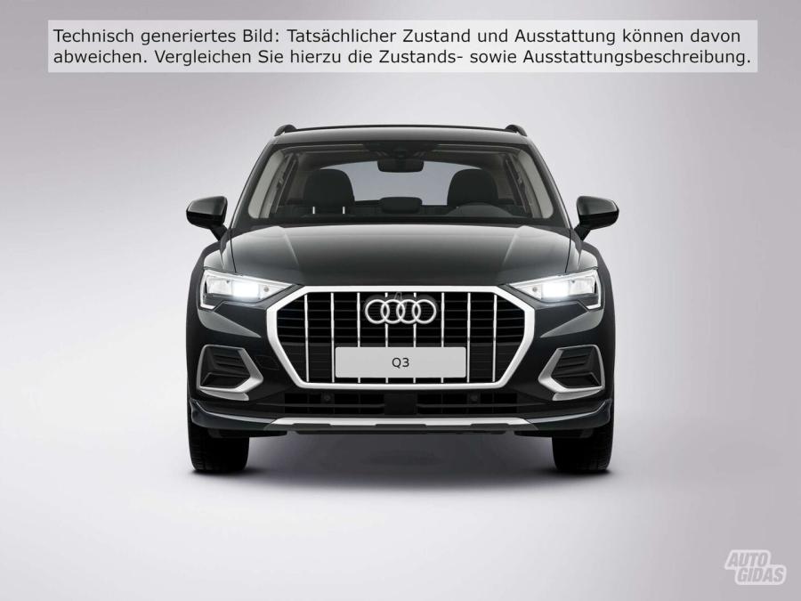 Black Audi Q3 2022 in Kaunas, with an engine capacity of 2.00 L and mileage of 96 thousand km for 31930 €, photo 4 on AUTOMOTO.COM.LV