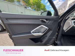 Black Audi Q3 2022 in Kaunas, with an engine capacity of 1.40 L and mileage of 51 thousand km for 31546 €, photo 7 on AUTOMOTO.COM.LV