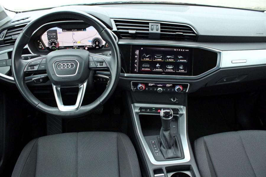 Melns Audi Q3 2022 Kauņa, ar dzinēja tilpumu 1.40 L un nobraukumu 51 tūkst. km par 28999 €, foto 20 vietnē AUTOMOTO.COM.LV