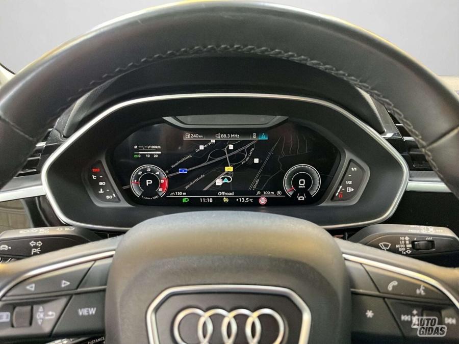 Melns Audi Q3 2022 Kauņa, ar dzinēja tilpumu 2.00 L un nobraukumu 67 tūkst. km par 32494 €, foto 10 vietnē AUTOMOTO.COM.LV