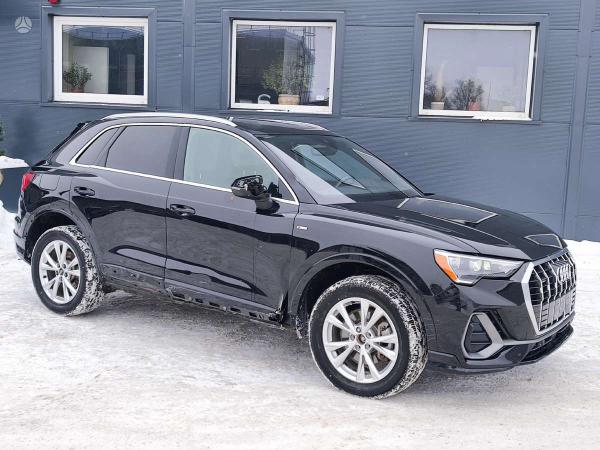 Black Audi Q3 2022 in Klaipeda, with an engine capacity of 1.98 L and mileage of 67 thousand km for 18200 €, photo 4 on AUTOMOTO.COM.LV