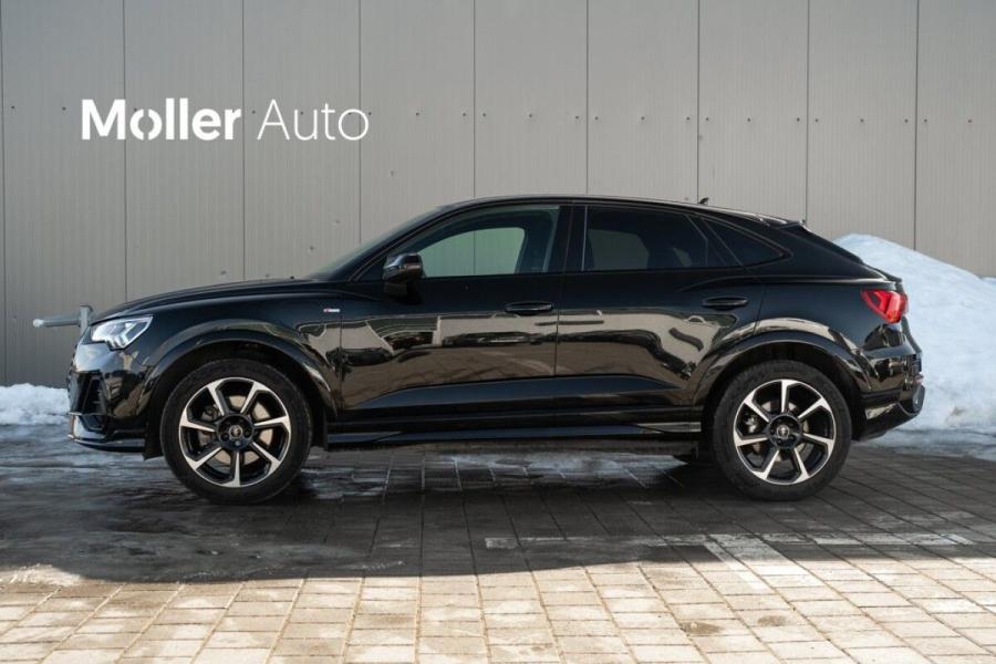 Black Audi Q3 2022 in Vilnius, with an engine capacity of 1.50 L and mileage of 141 thousand km for 28600 €, photo 2 on AUTOMOTO.COM.LV